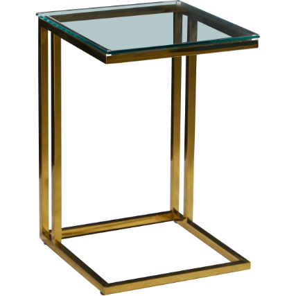 Laptoptafel Gold | Luxury Living